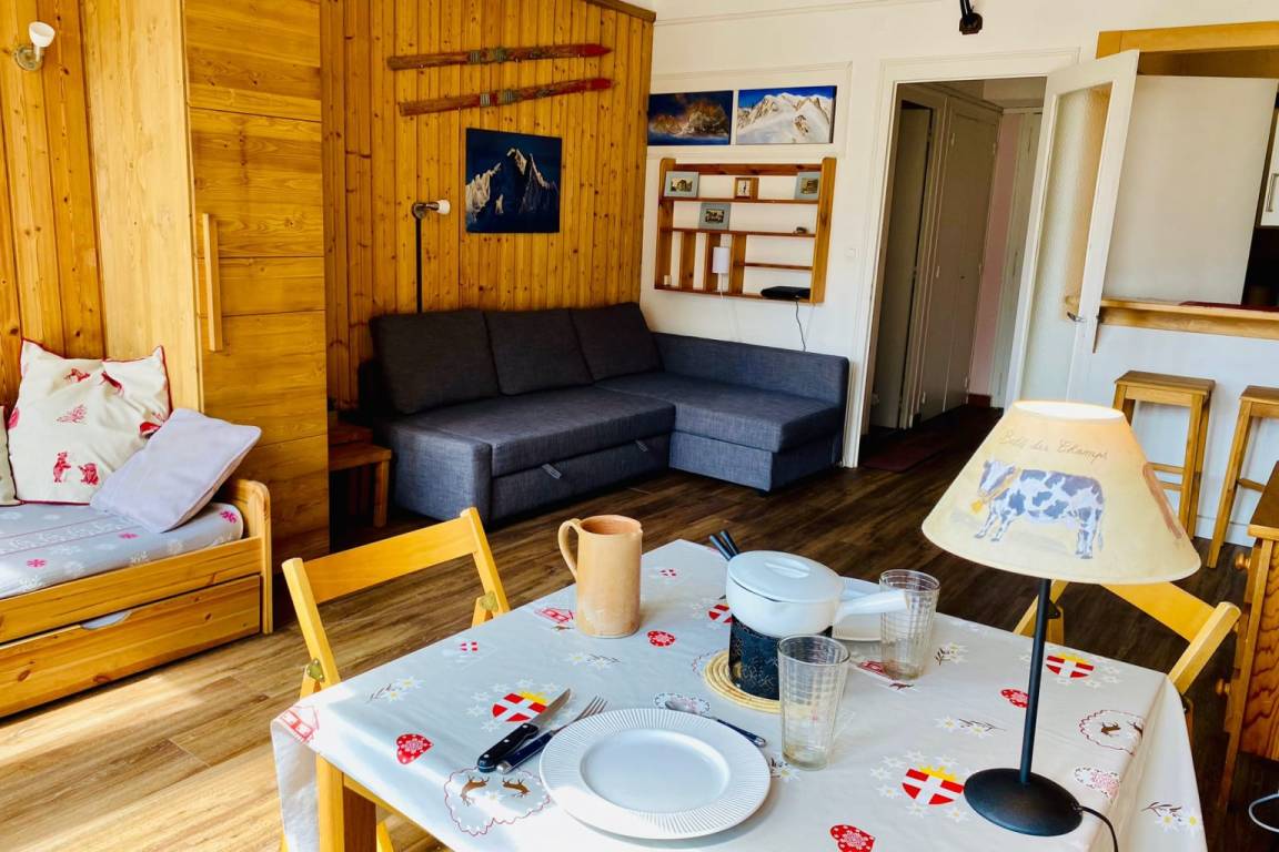 30 M² Studio Flat ∙ 4 Guests - Les Houches