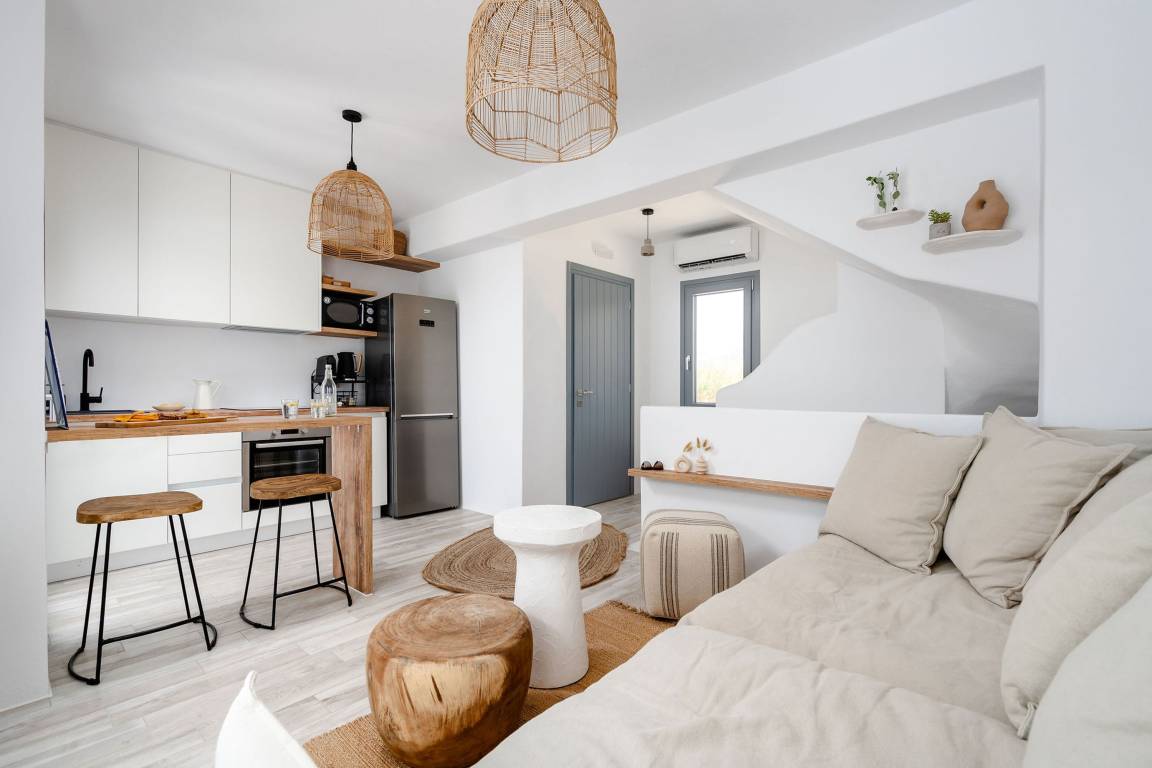 100 M² Ferienhaus ∙ 2 Schlafzimmer ∙ 4 Gäste - Naxos