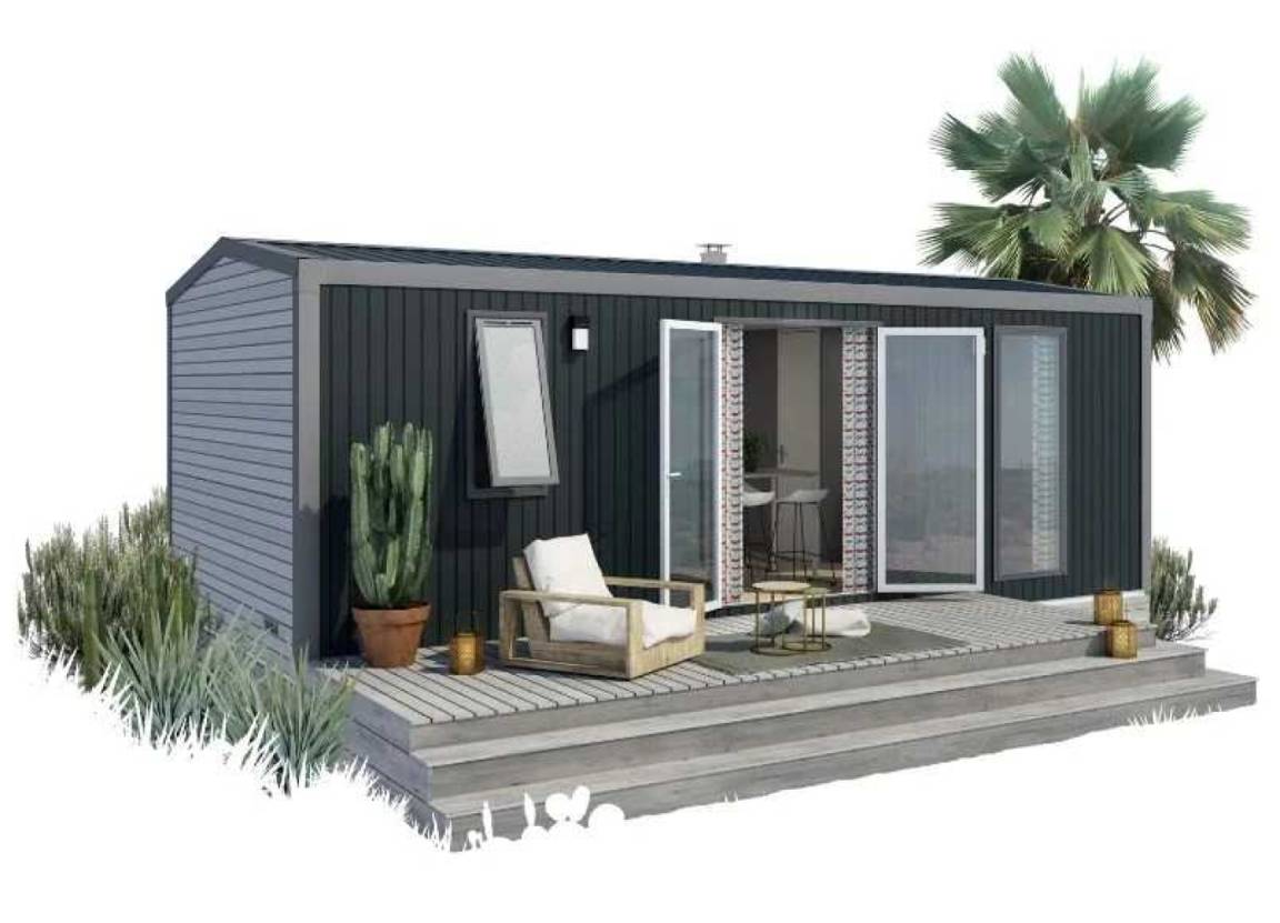 30 M² Camping ∙ 2 Chambres ∙ 6 Personnes - Sérignan