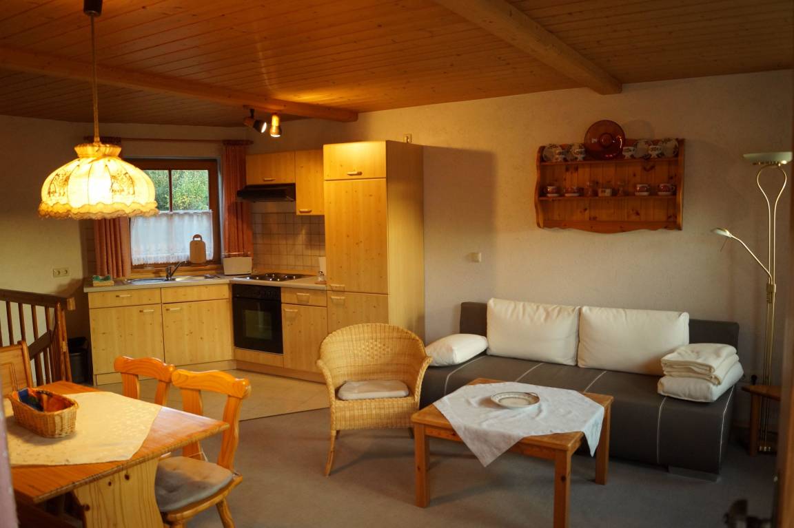 55 M² Ferienwohnung ∙ 1 Schlafzimmer ∙ 4 Gäste - Haidmühle