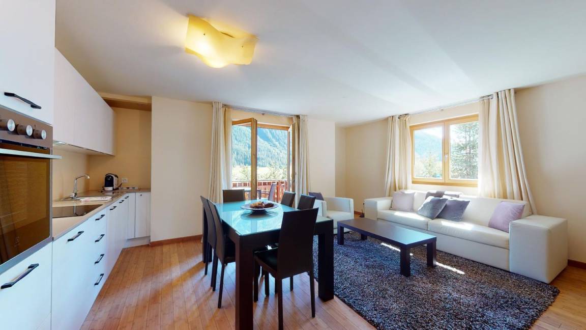 67 M² Ferienwohnung ∙ 2 Schlafzimmer ∙ 4 Gäste - Madulain