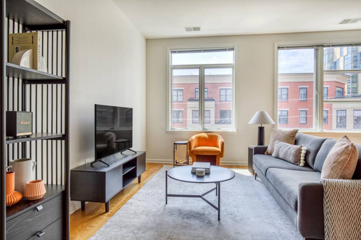 97 M² Apartamento ∙ 2 Habitaciones ∙ 4 Huéspedes - Hoboken, NJ