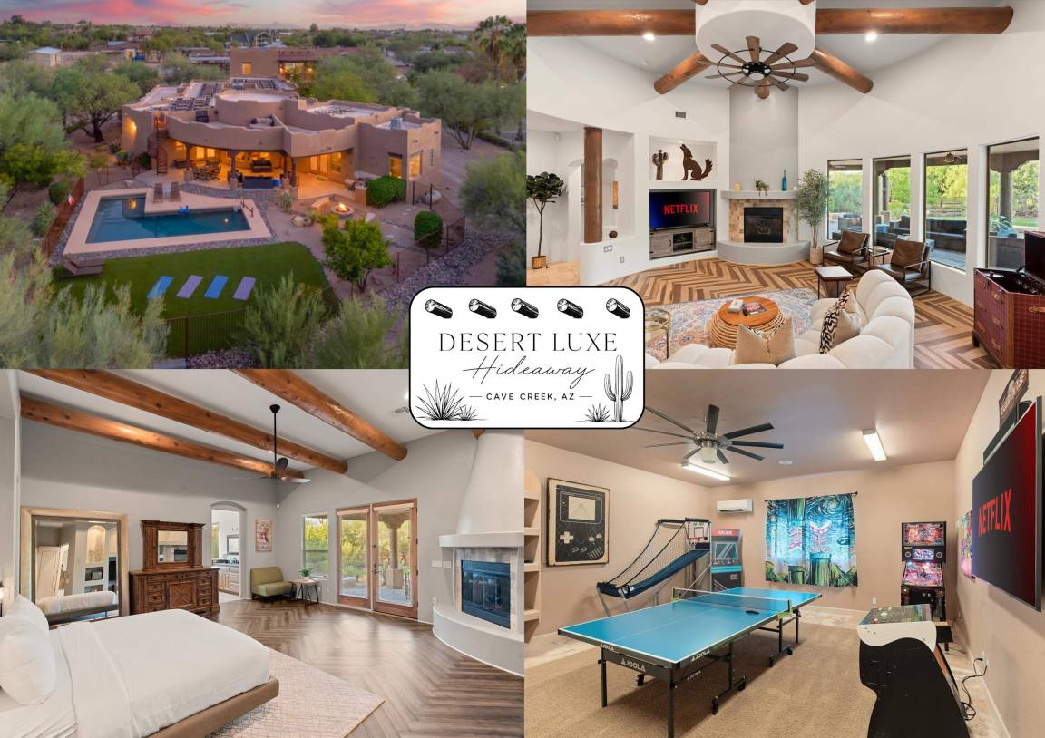 Apartment ∙ 5 Bedrooms ∙ 16 Guests - Cave Creek