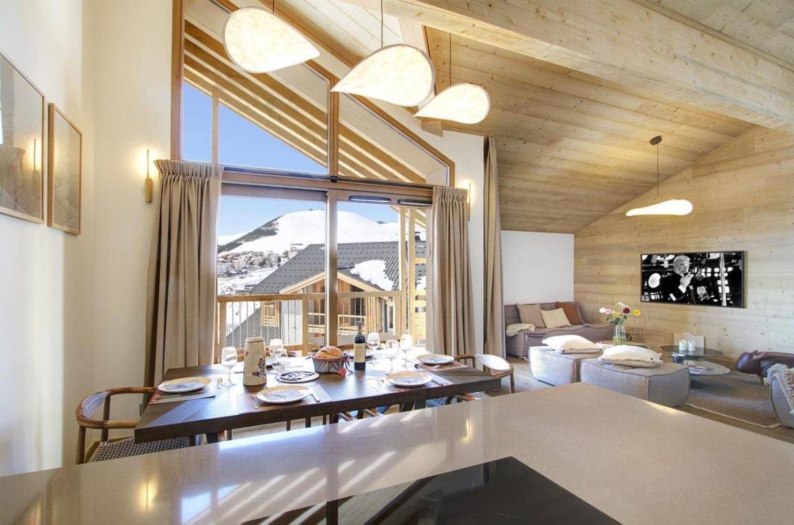 115 M² Apartment ∙ 3 Bedrooms ∙ 10 Guests - La Grave