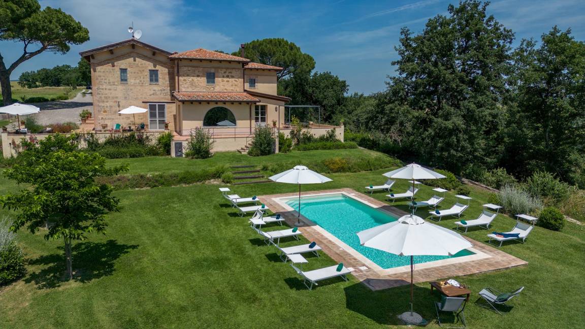 500 M² Villa Vacanza ∙ 6 Camere Da Letto ∙ 12 Ospiti - Montalcino
