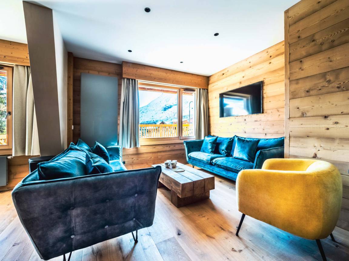 100 M² Apartment ∙ 3 Bedrooms ∙ 8 Guests - Tignes