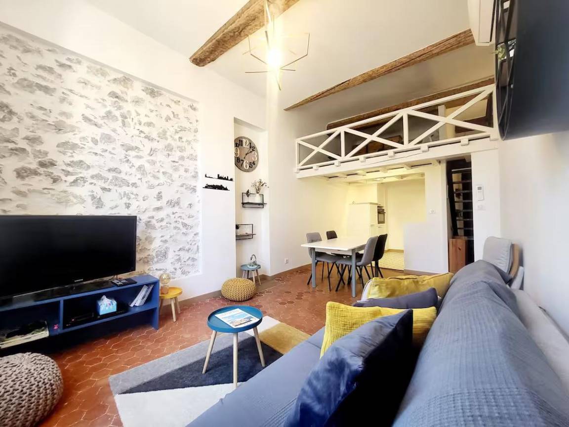 55 M² Appartement ∙ 2 Chambres ∙ 4 Personnes - Plage de la Gravette - Antibes
