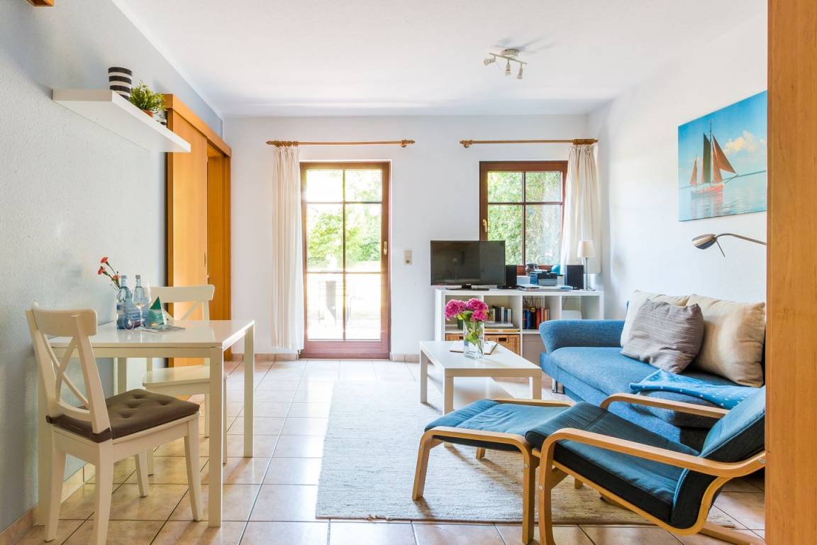 36 M² Ferienwohnung ∙ 1 Schlafzimmer ∙ 2 Gäste - Ahrenshoop