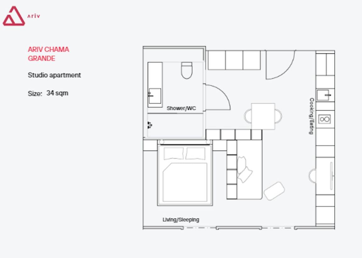 38 M² Apartment ∙ 1 Bedroom ∙ 2 Guests - Zug