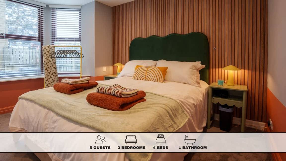 Huoneisto ∙ 2 Makuuhuonetta ∙ 5 Vierasta - Harrogate