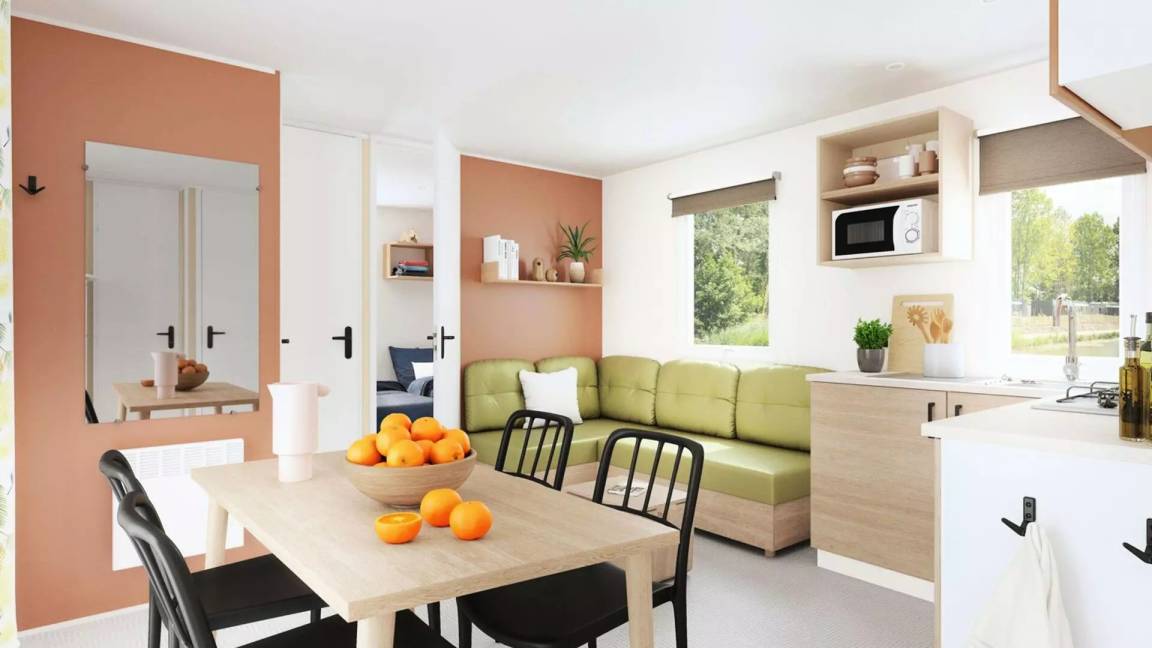 34 M² Mobil-home ∙ 3 Chambres ∙ 8 Personnes - Le Plan-de-la-Tour