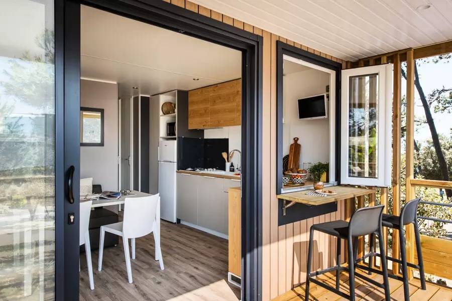 28 M² Mobil-home ∙ 2 Chambres ∙ 5 Personnes - Serres