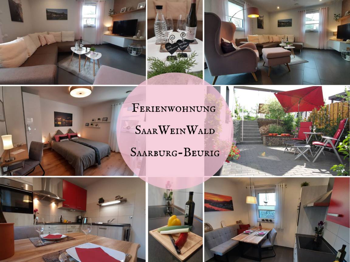 53 M² Apartment ∙ 1 Bedroom ∙ 2 Guests - Saarburg
