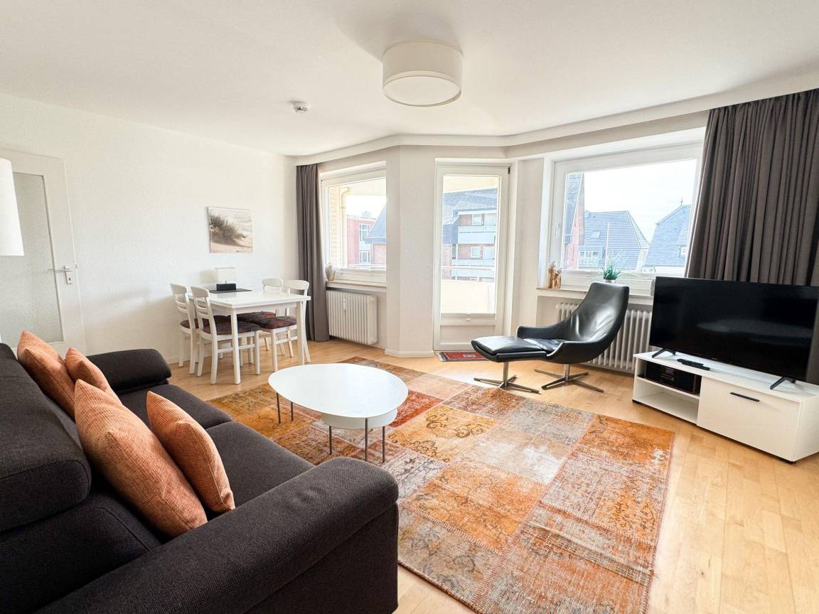 60 M² Ferienwohnung ∙ 1 Schlafzimmer ∙ 4 Gäste - Sylt