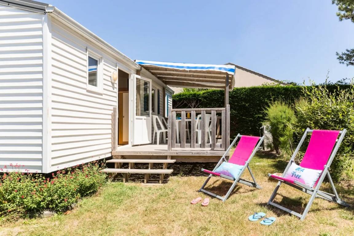 23 M² Mobil-home ∙ 2 Chambres ∙ 4 Personnes - Brem-sur-Mer