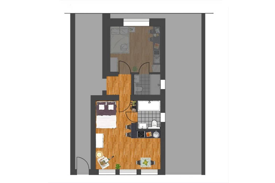 29 M² Apartment ∙ 2 Guests - Cologne
