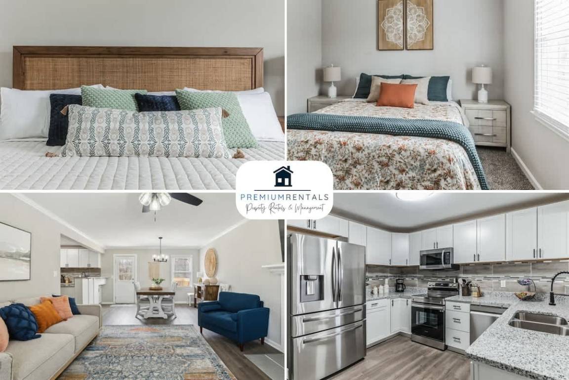 232 M² House ∙ 3 Bedrooms ∙ 10 Guests - Huntsville, AL