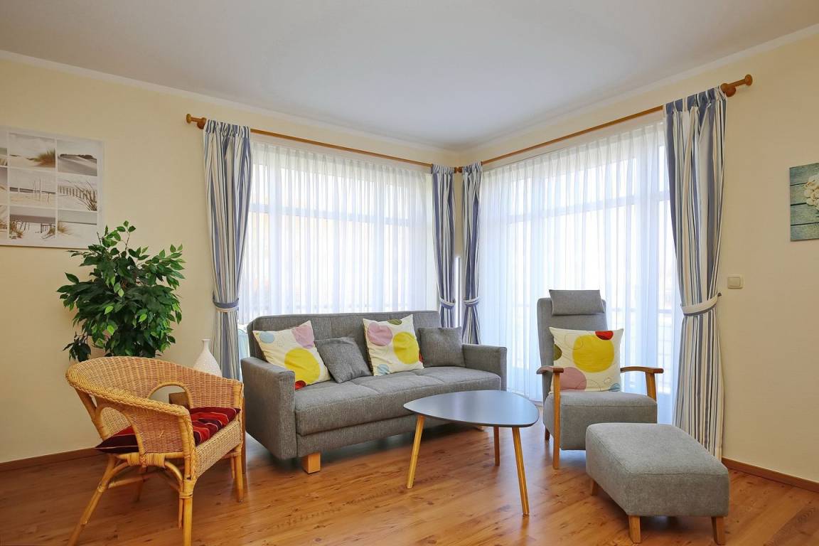 52 M² Ferienwohnung ∙ 1 Schlafzimmer ∙ 2 Gäste - Ostseebad Boltenhagen