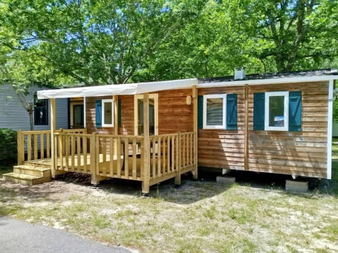 23 M² Mobilheim ∙ 2 Schlafzimmer ∙ 5 Gäste - Mézos