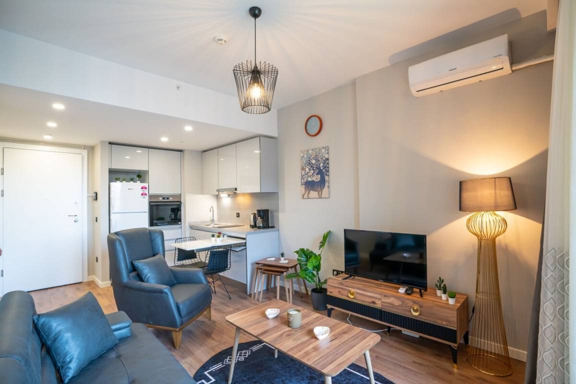 45 M² Apartamento ∙ 1 Habitación ∙ 3 Huéspedes - Bakırköy