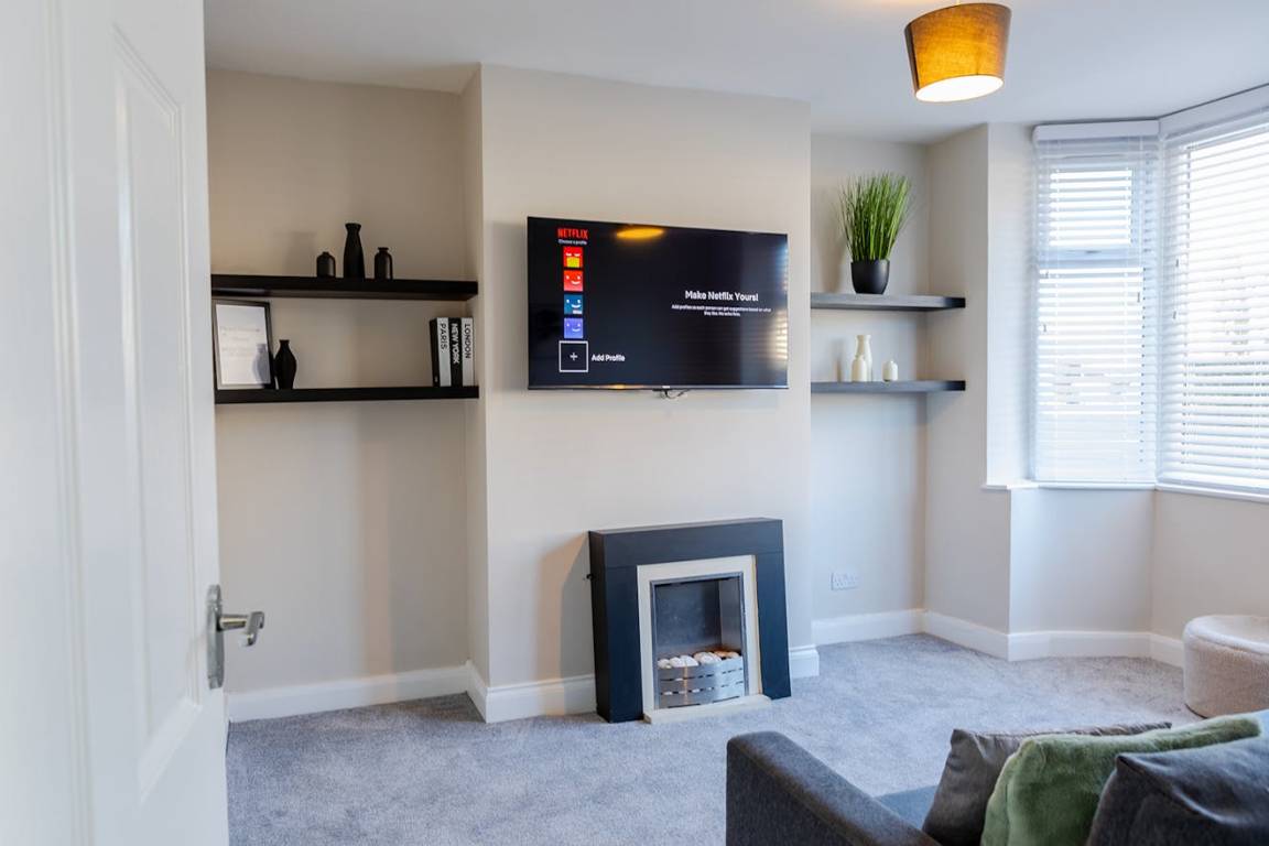 100 M² Casa ∙ 3 Habitaciones ∙ 6 Huéspedes - Wolverhampton