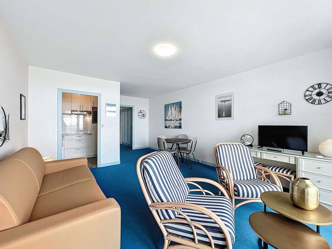 38 M² Studio Flat ∙ 1 Bedroom ∙ 2 Guests - Quiberon