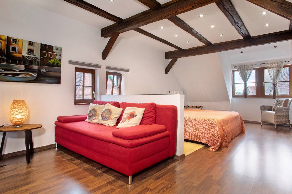 66 M² Ferienwohnung ∙ 1 Schlafzimmer ∙ 4 Gäste - Bodensee