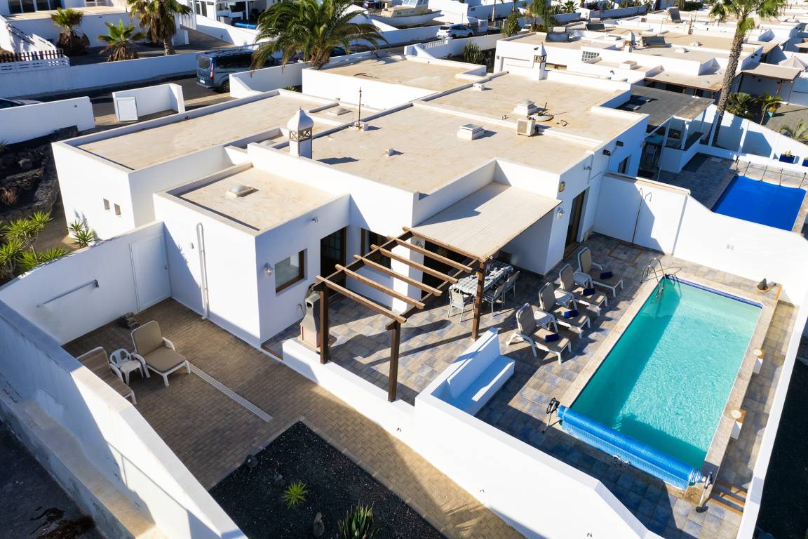 200 M² Ferienhaus ∙ 3 Schlafzimmer ∙ 8 Gäste - Playa Blanca, España