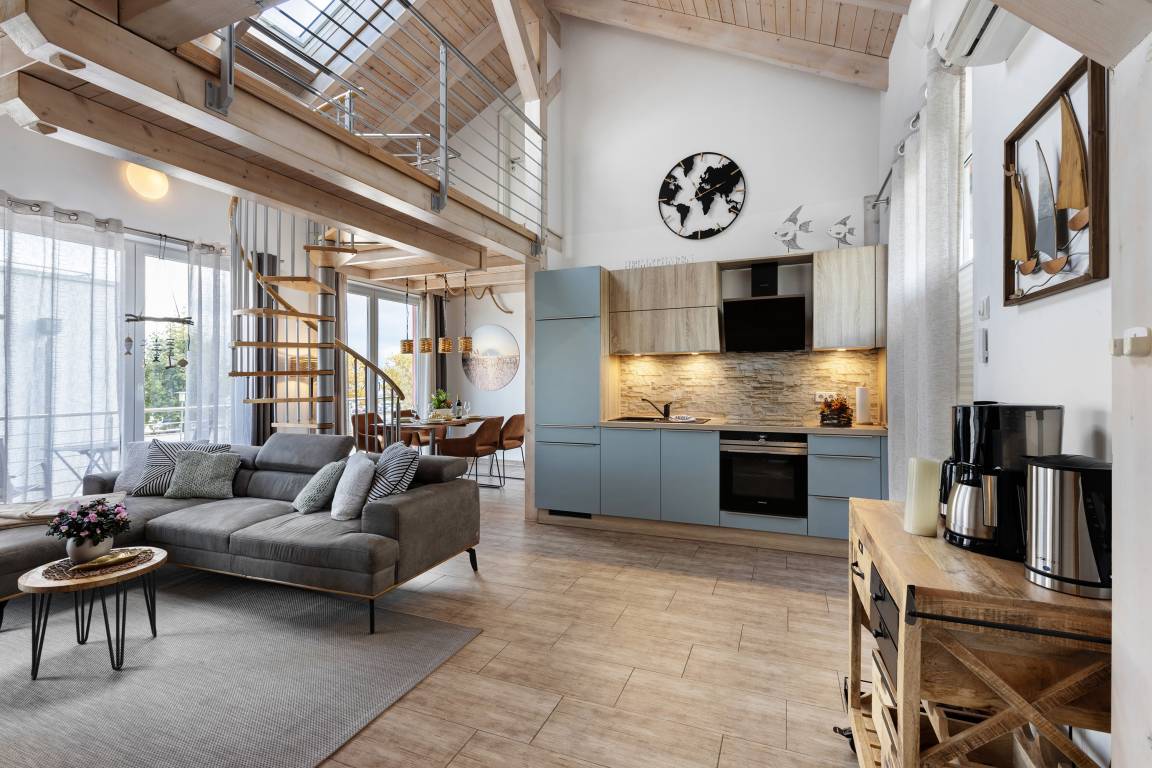 90 M² Ferienwohnung ∙ 2 Schlafzimmer ∙ 5 Gäste - Mücheln (Geiseltal)