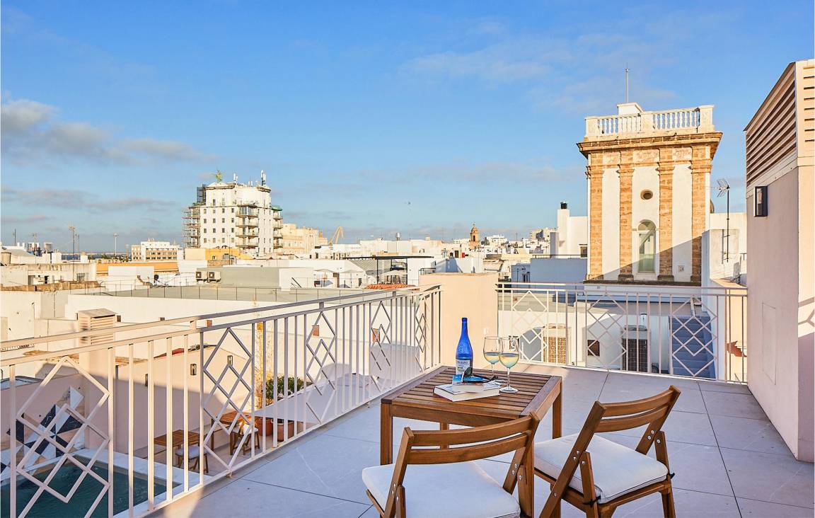 60 M² Ferienwohnung ∙ 1 Schlafzimmer ∙ 4 Gäste - Cádiz