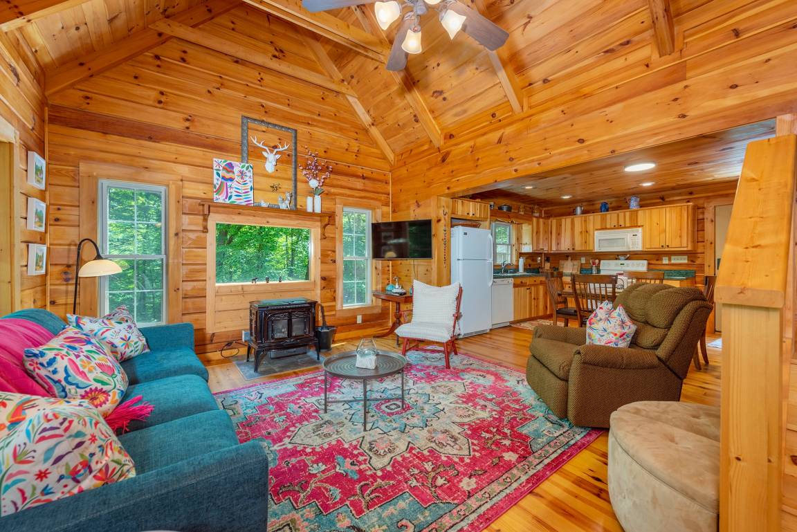 117 M² Cabin ∙ 2 Bedrooms ∙ 6 Guests - Lake Lure, NC