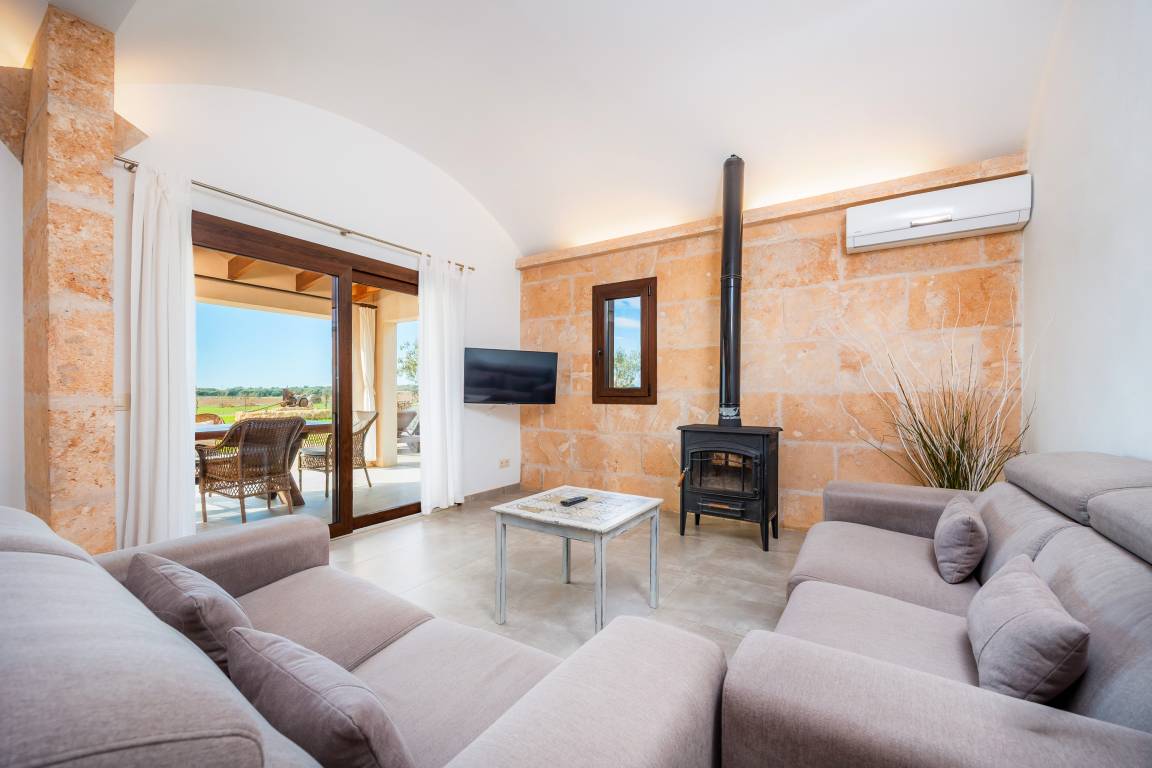 140 M² Casa Rural ∙ 3 Habitaciones ∙ 6 Huéspedes - Ses Salines