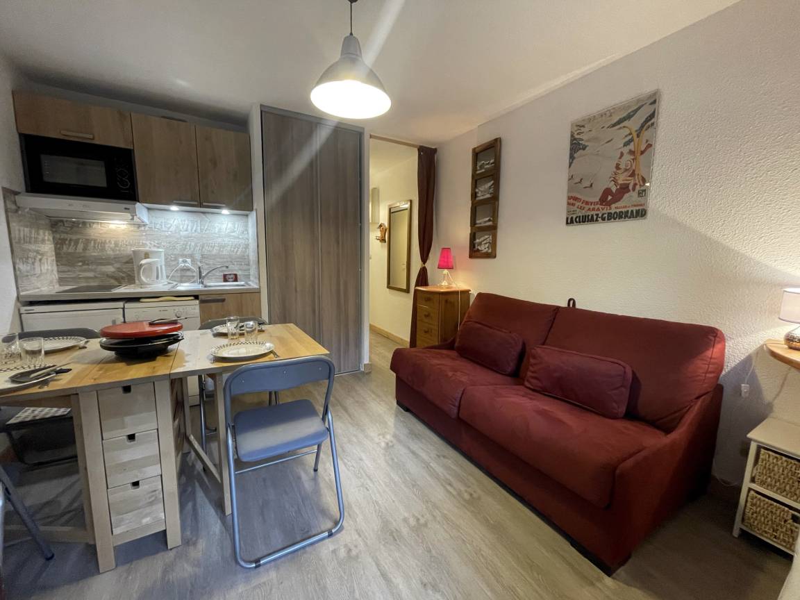 23 M² Appartement ∙ 1 Chambre ∙ 4 Personnes - La Clusaz