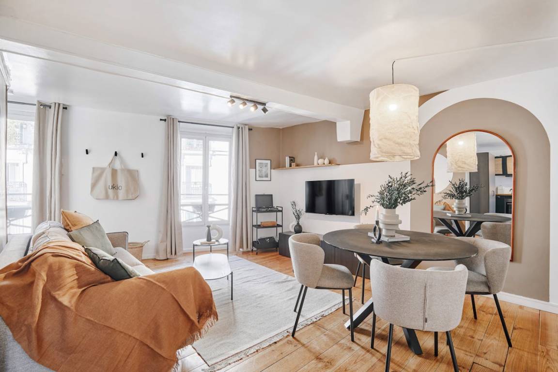 54 M² Appartement ∙ 2 Chambres ∙ 4 Personnes - Paris 20e Arrondissement