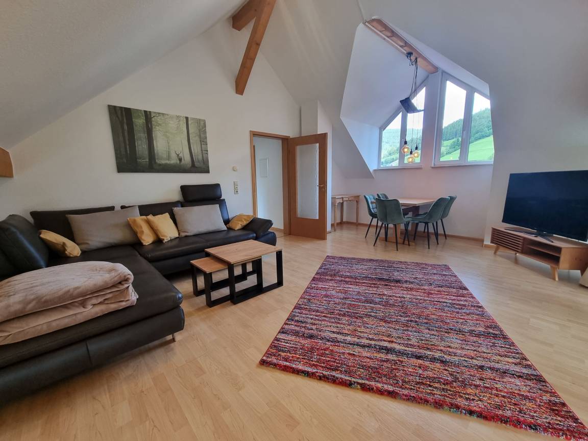 75 M² Ferienwohnung ∙ 1 Schlafzimmer ∙ 4 Gäste - Hausach