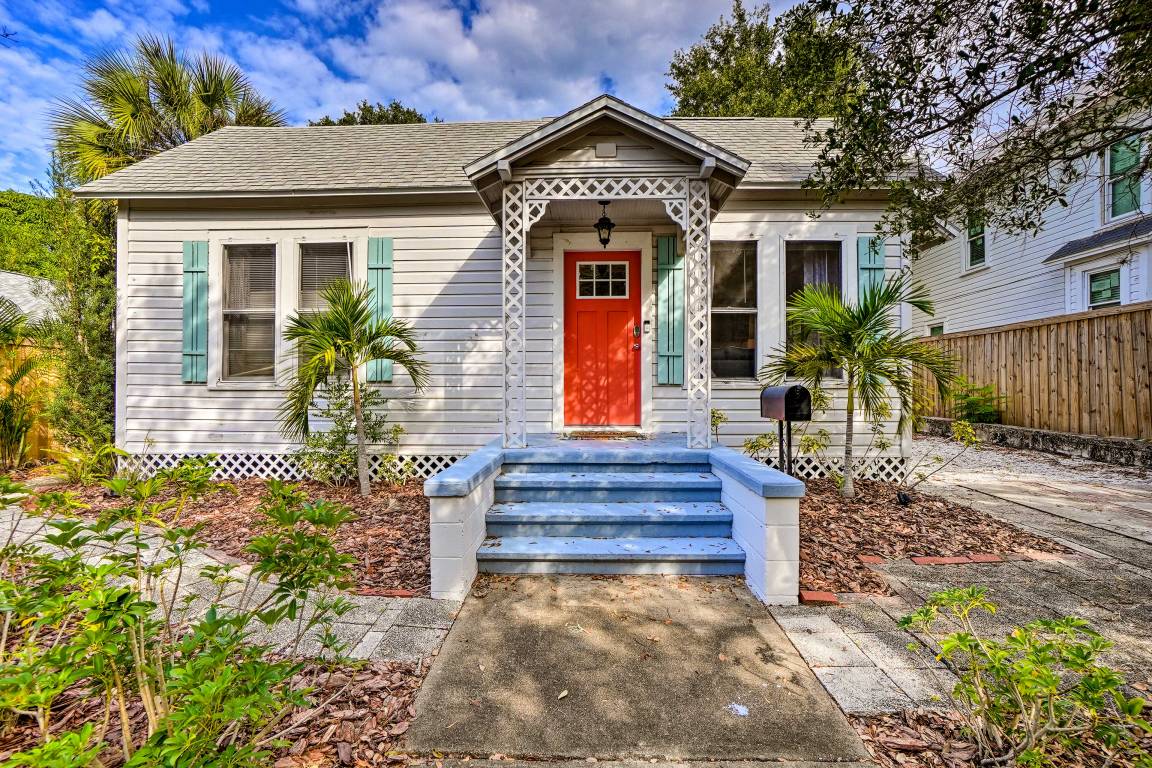 102 M² Cottage ∙ 2 Bedrooms ∙ 6 Guests - Tarpon Springs, FL
