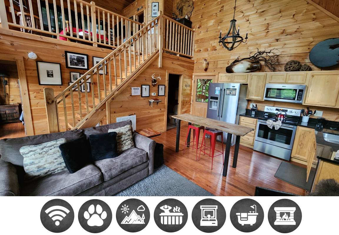 84 M² Cabin ∙ 2 Bedrooms ∙ 6 Guests - Wears Valley, TN