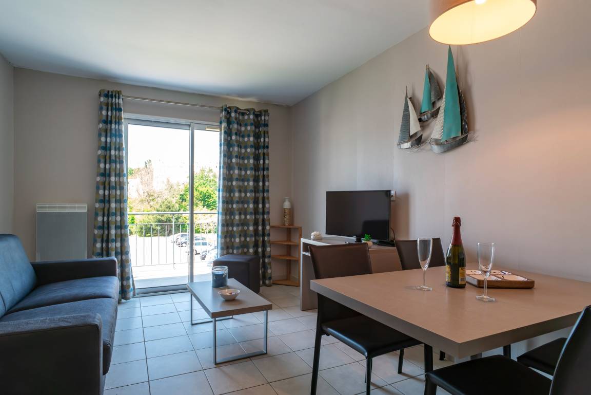 39 M² Apartamento ∙ 1 Quarto ∙ 4 Hóspedes - Concarneau