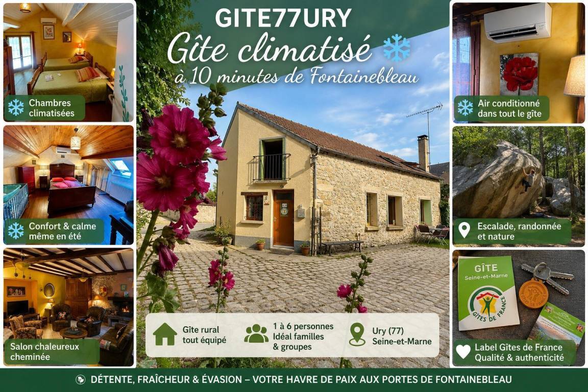 72 M² Gîte ∙ 2 Schlafzimmer ∙ 6 Gäste - Île-de-France