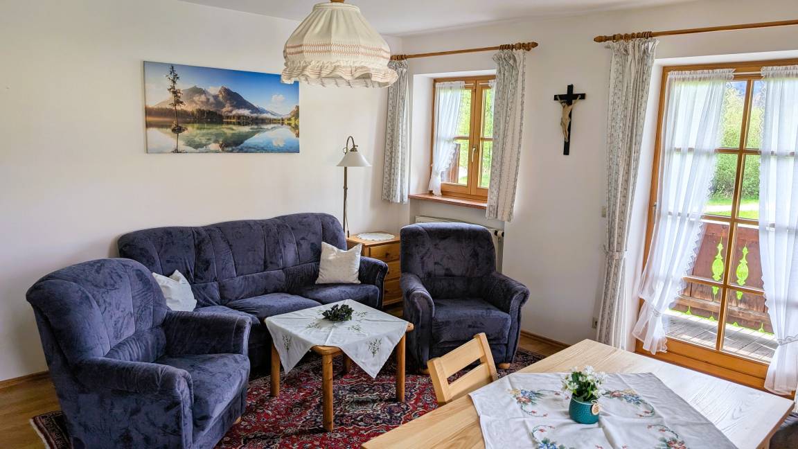 55 M² Ferienwohnung ∙ 2 Schlafzimmer ∙ 4 Gäste - Ruhpolding
