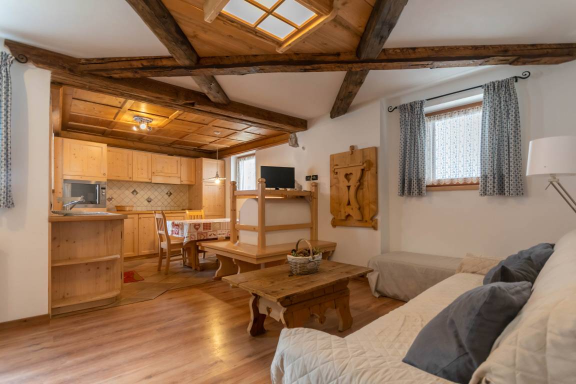 70 M² Apartment ∙ 2 Bedrooms ∙ 4 Guests - Campitello di Fassa