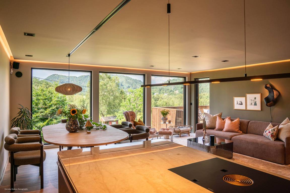 130 M² Ferienhaus ∙ 3 Schlafzimmer ∙ 6 Gäste - Bergen