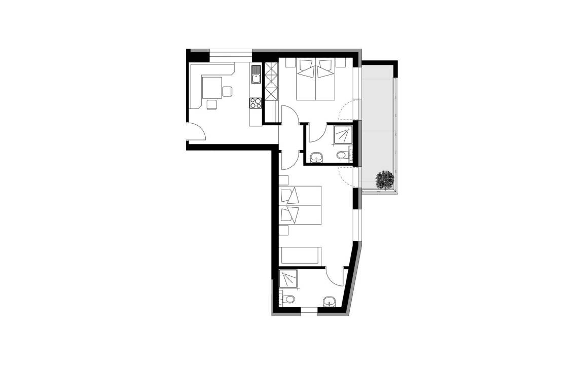 54 M² Apartment ∙ 2 Bedrooms ∙ 5 Guests - Soelden
