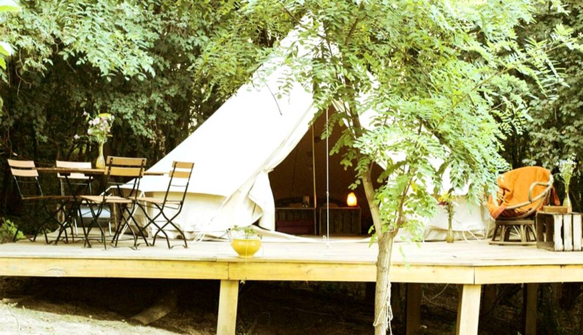 Camping-unterkunft ∙ 1 Schlafzimmer ∙ 4 Gäste - Orfű