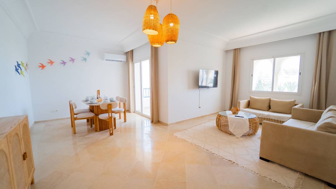 100 M² Appartement ∙ 3 Chambres ∙ 6 Personnes - Hammamet