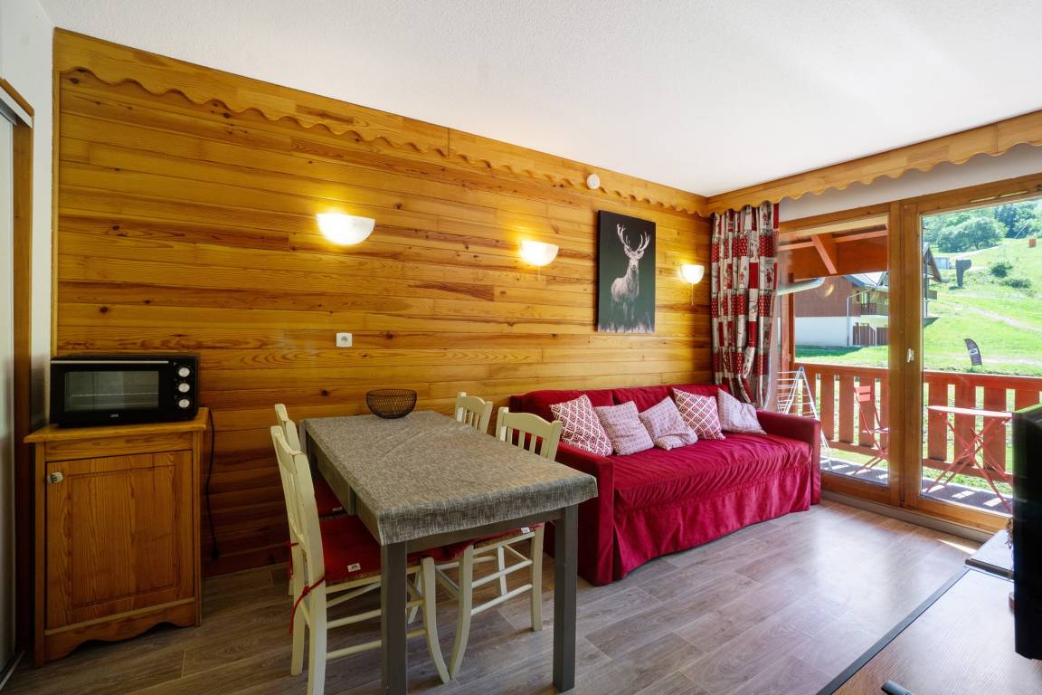 32 M² Appartement ∙ 2 Chambres ∙ 6 Personnes - Saint-François-Longchamp