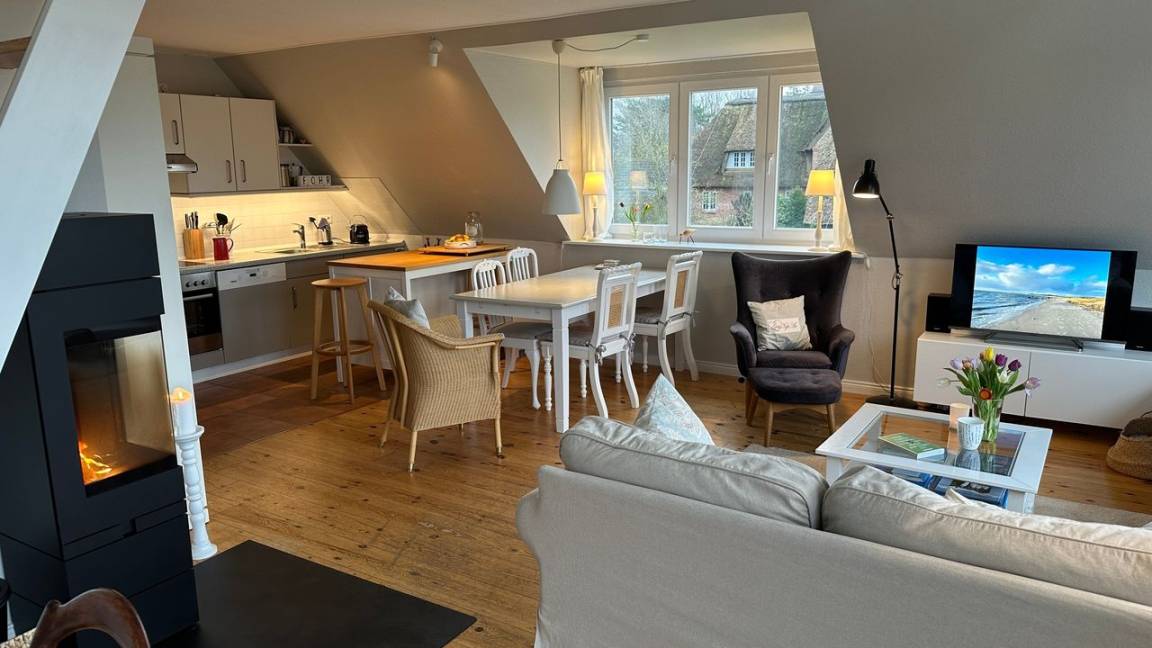 70 M² Ferienwohnung ∙ 1 Schlafzimmer ∙ 2 Gäste - Amrum