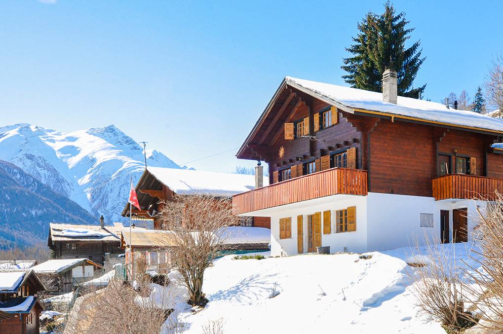 120 M² Ferienhaus ∙ 4 Schlafzimmer ∙ 8 Gäste - Bettmeralp