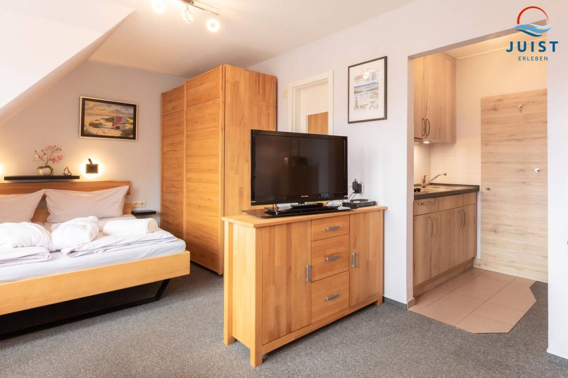 26 M² Ferienwohnung ∙ 1 Schlafzimmer ∙ 2 Gäste - Juist