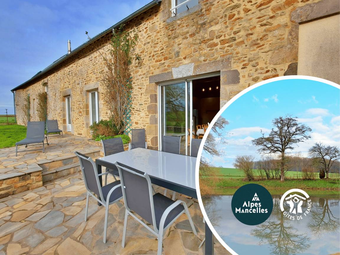 259 M² Cottage ∙ 6 Bedrooms ∙ 11 Guests - Mayenne